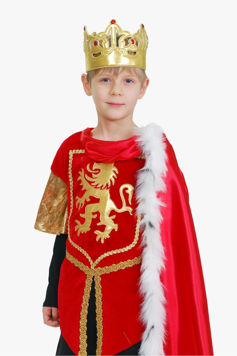 King Costume for a Boy - Etsy