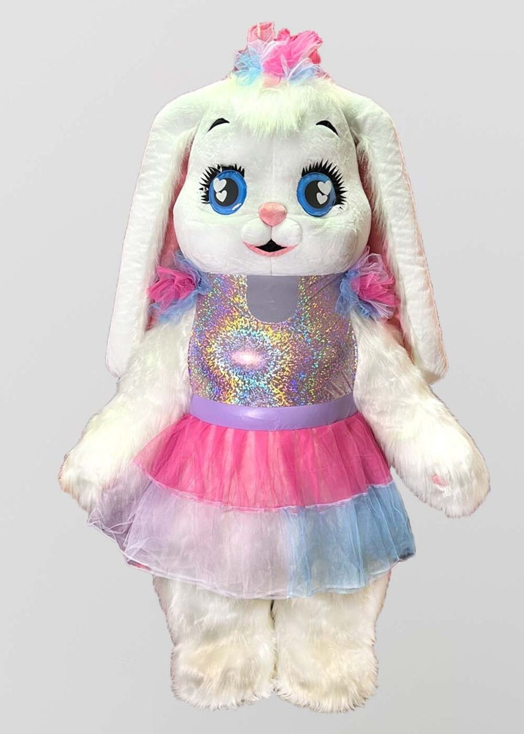 Inflatable Bunny Cute Girl Bunny Costume 2,4 M - Etsy