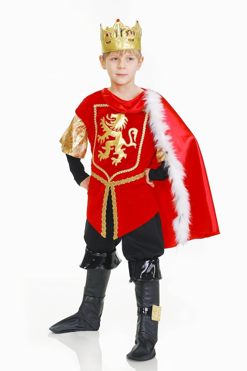 King Costume for a Boy - Etsy