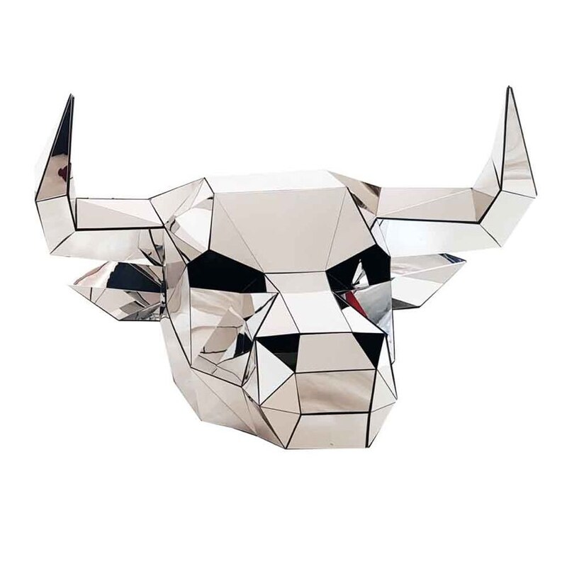 Bull Mask - Etsy