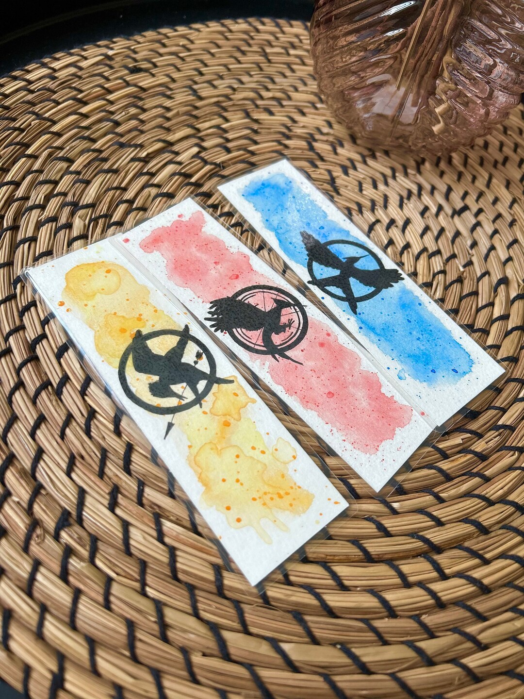 Marque-page aquarelle Hunger Games // The Hunger Games - Catching Fire ...