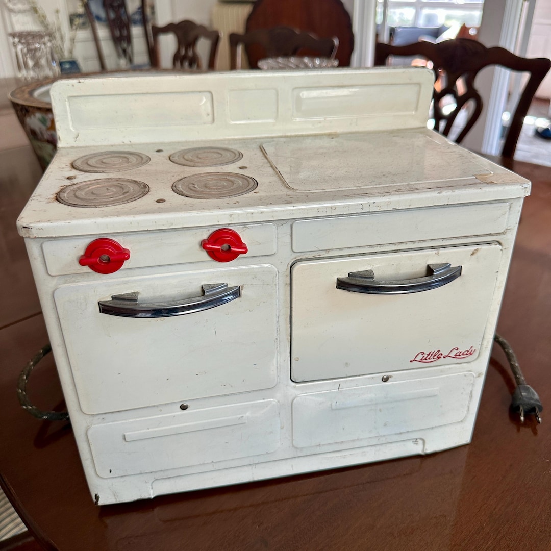 1950s Little Lady Toy Stove: Vintage Metal Kitchen Decor - Etsy