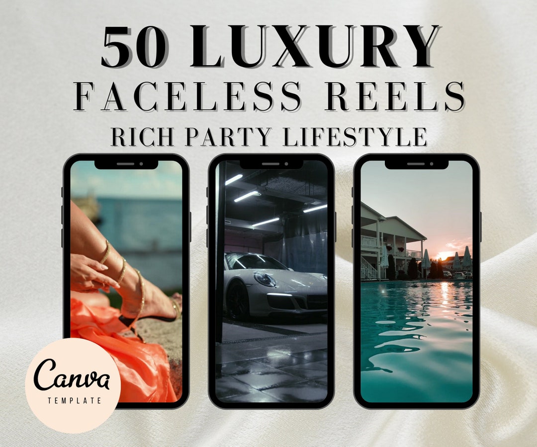 Luxury Social Media Stock Videos, IG Reels,faceless Content, Faceless ...
