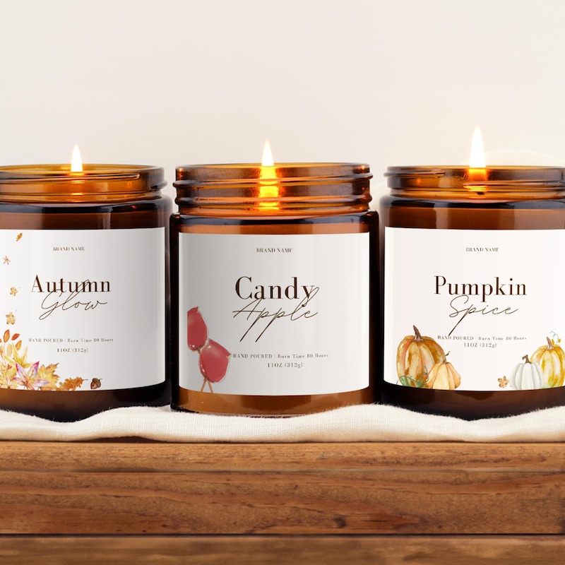 Fall Candle - Etsy
