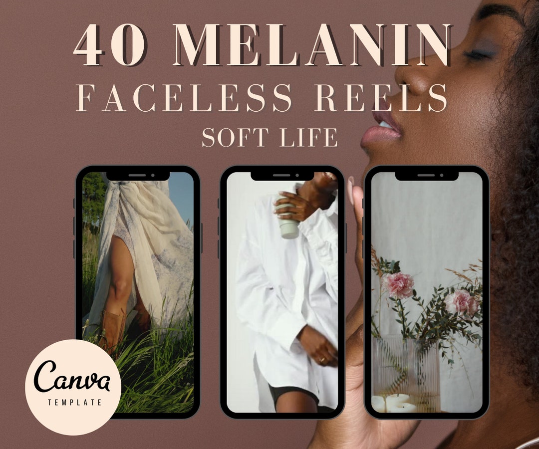 Melanin Social Media Stock Videos, IG Reels,faceless Content, Faceless ...