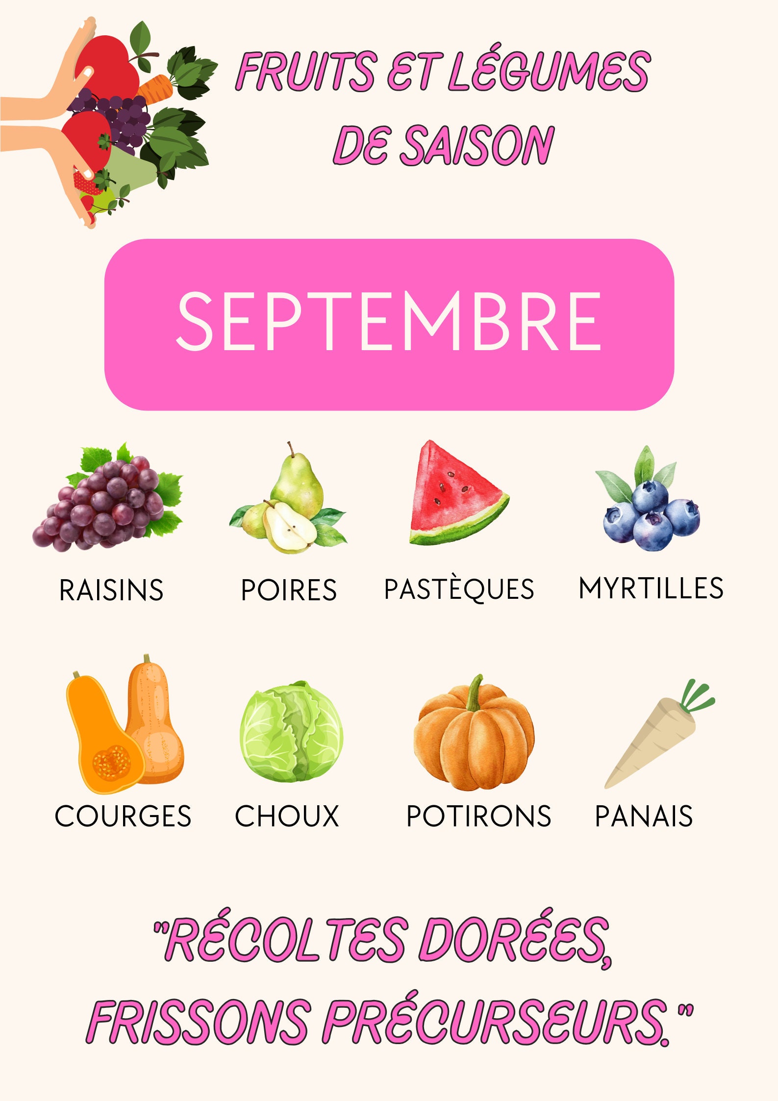 Calendrier Saisonnier Éco-responsable Guide Ultime Des Fruits & Légumes ...
