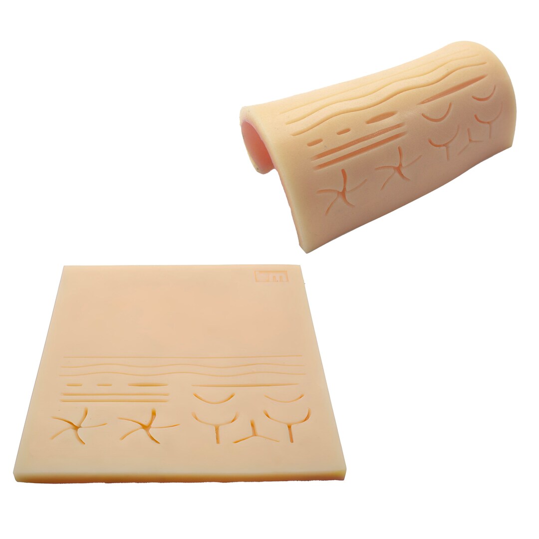 Silicone Suture Pad Wound Suture 20x21 Cm Training Mat Traumatic - Etsy