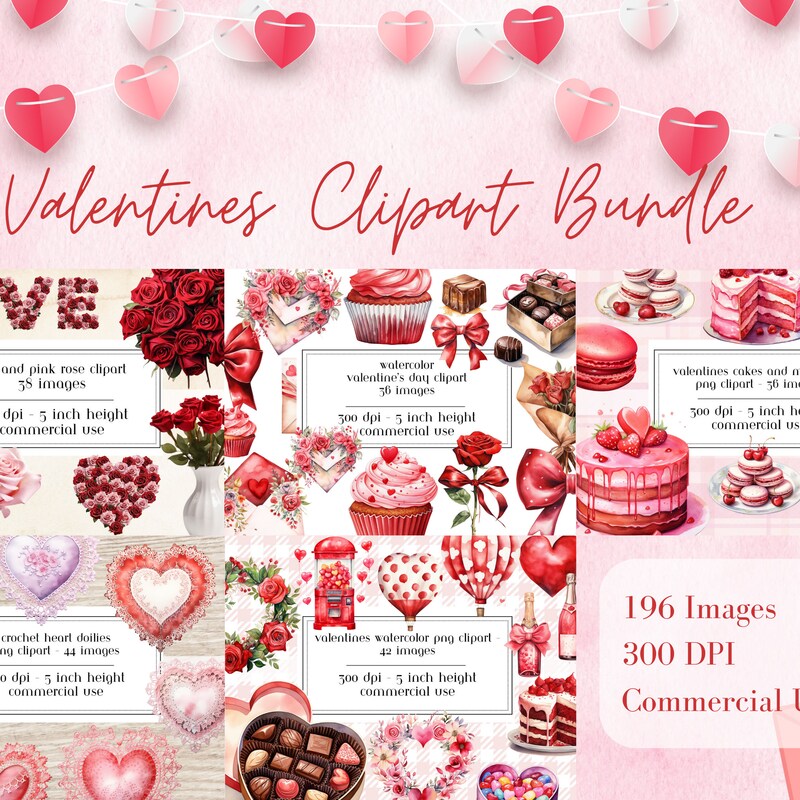 Happy Vday Clipart - Etsy