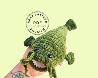 Crochet Pattern Prawn Shrimp Food Plushies Sea Animals Amigurumi Easy ...