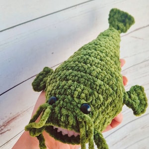 Crochet Pattern Catfish Fish Sea Food Animal Amigurumi PDF English Toy ...