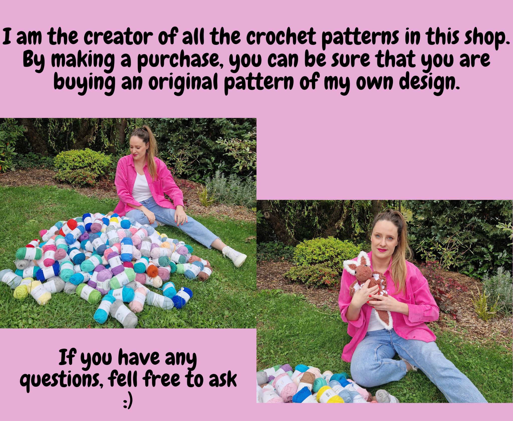 Crochet Pattern Catfish Bass Fish Sea Food Animal Amigurumi PDF English ...