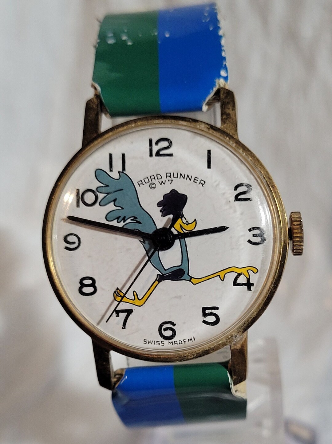 Vintage Road Runner Watch warner Brothers Arts Cartoon Logo - Etsy