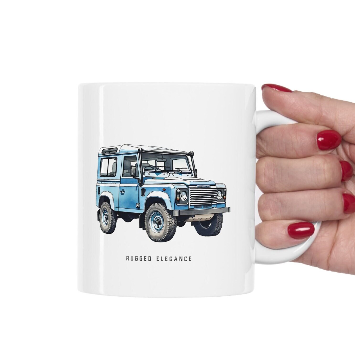 Vintage Land Rover Defender 90 Mug - Adventure-ready Drinkware for ...