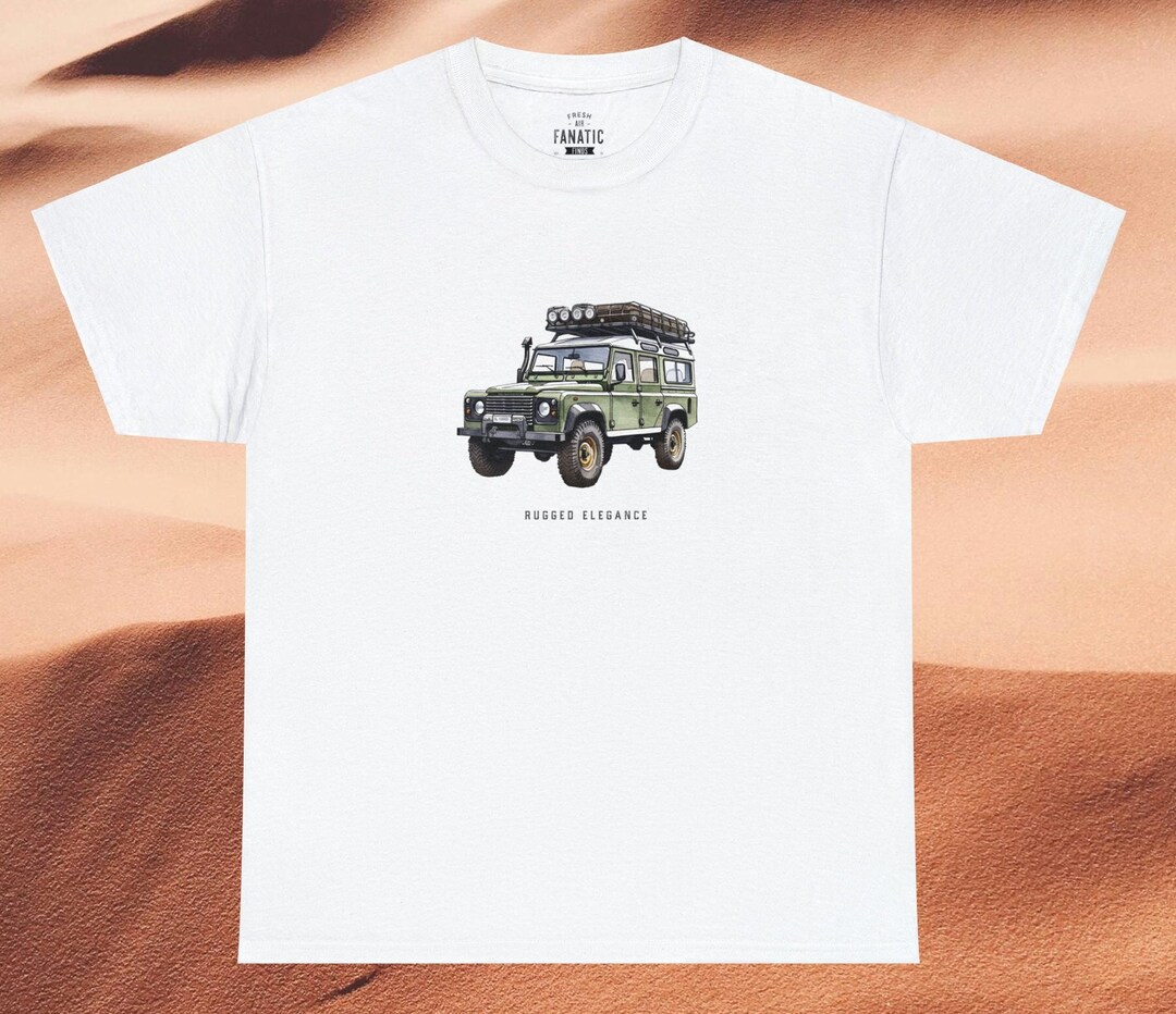 Vintage Land Rover Defender T-shirt - Classic Off-road Adventure ...