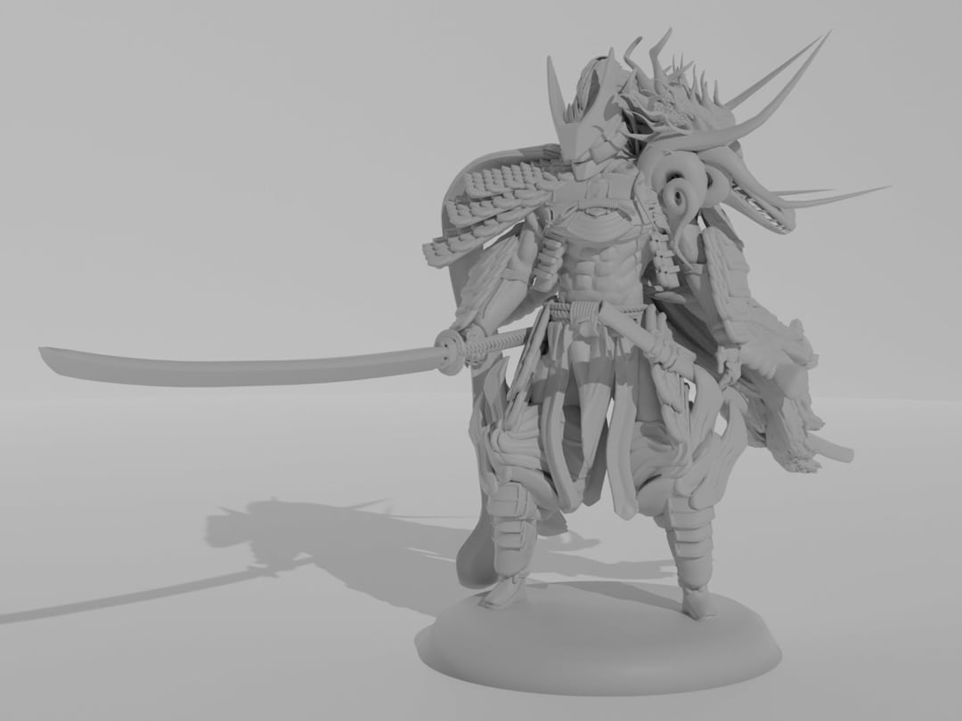 Samurai Miniature - Etsy