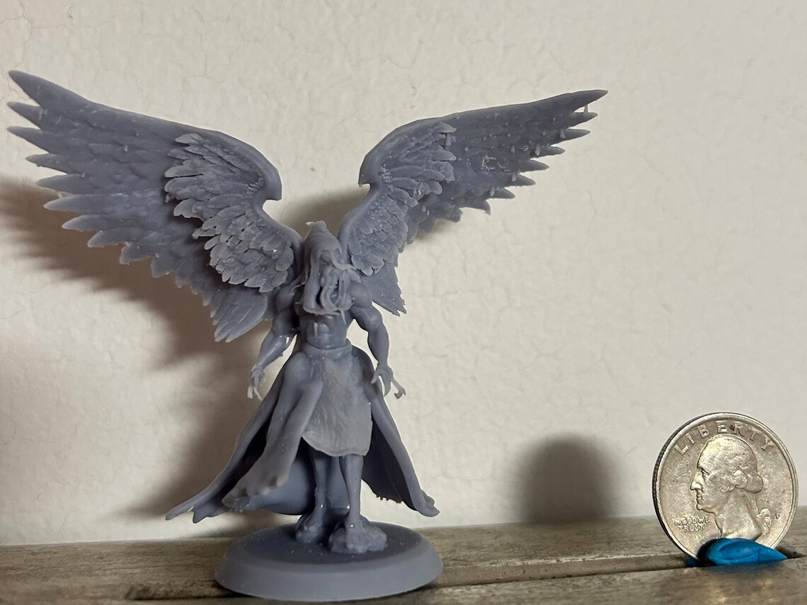 Angel Monk Miniature - Etsy