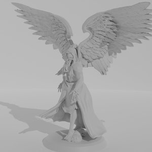 Angel Monk Miniature - Etsy