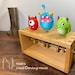 Three Whimsical Monster Automaton | Handcrafted Wood Carved Monster ...
