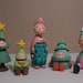 Christmas Elf Set Christmas Gift, Wood Figurine, Wood Carving, Wood Art ...