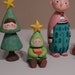 Christmas Elf Set Christmas Gift, Wood Figurine, Wood Carving, Wood Art ...