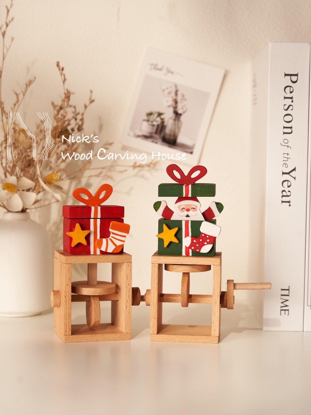 Santa's Surprise Automata - Santa Automata, Christmas Automata ...