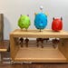 Three Whimsical Monster Automaton | Handcrafted Wood Carved Monster ...