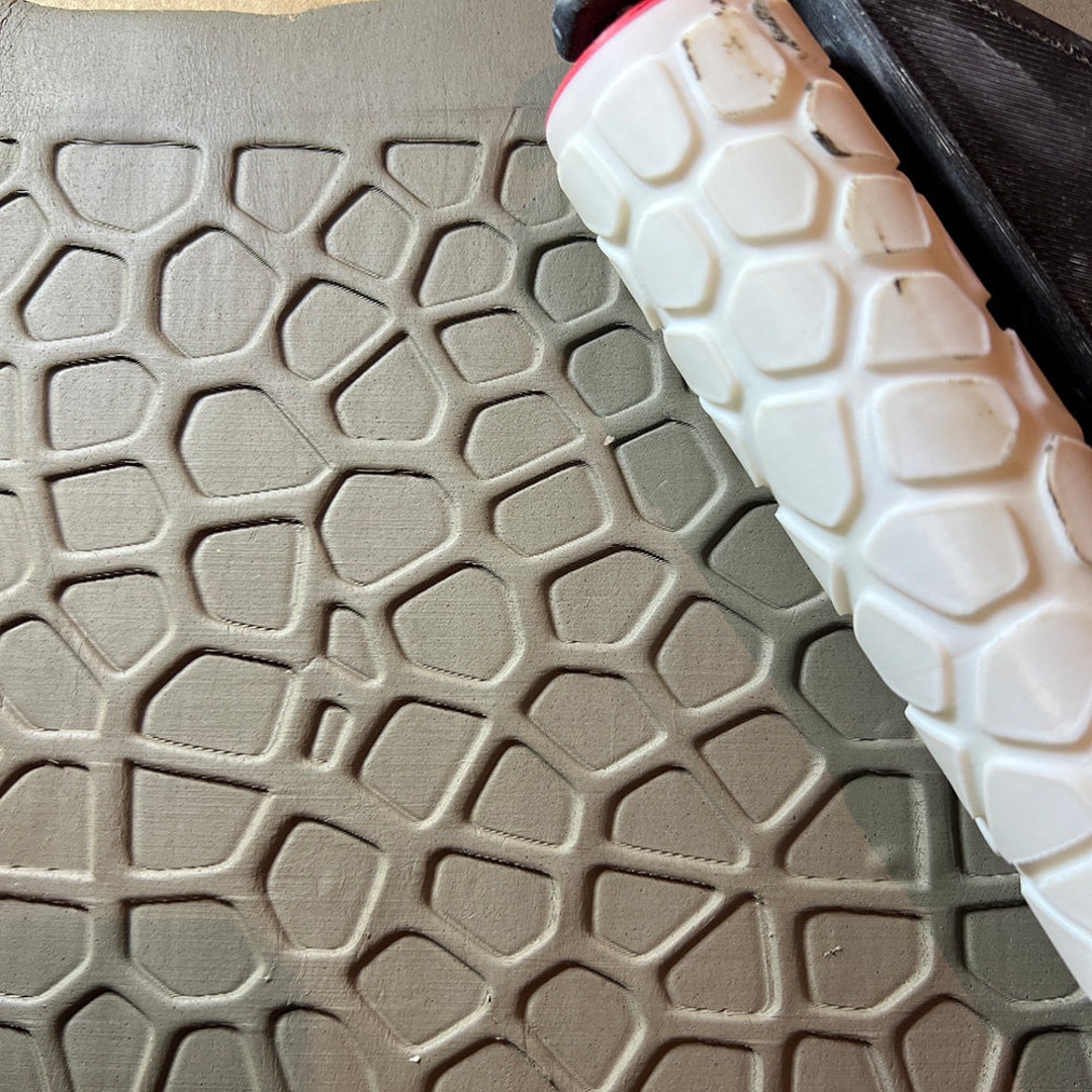 135mm STONE Voronoi Clay Pottery Texture Roller - Repeatable Pattern - Etsy