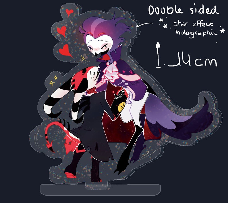 Helluva Boss STOLITZ one Last Dance 14cm Standee - Etsy Australia