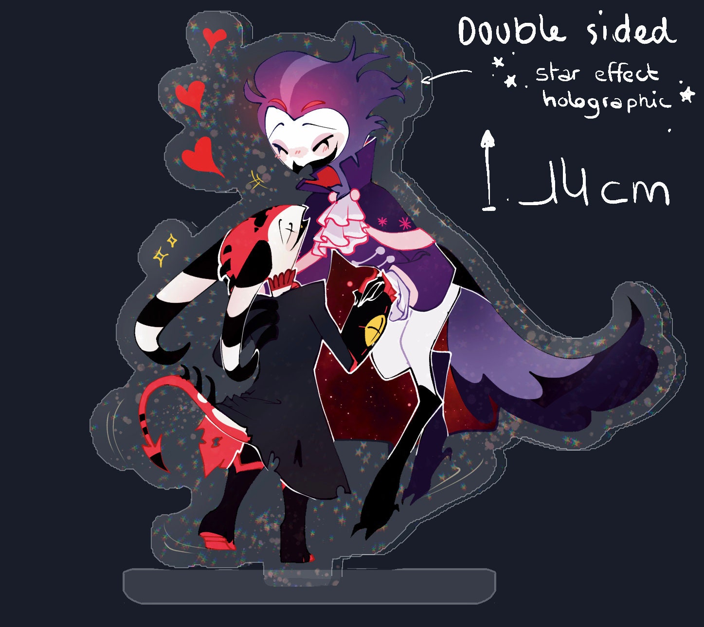 Helluva Boss STOLITZ -one Last Dance- 14cm Standee - Etsy