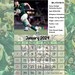 2024 South African springboks Monthly Calendar - Etsy