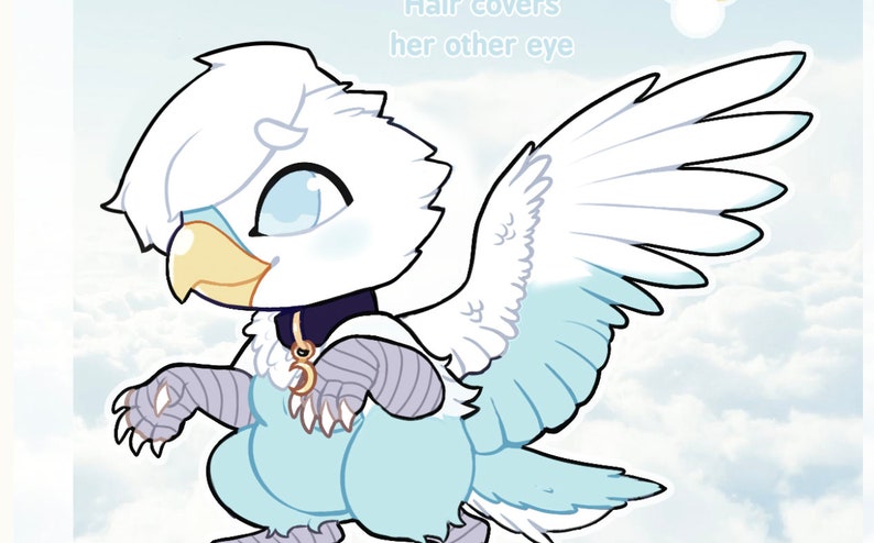 Bird Furry Adoptable honeybeest Base - Etsy