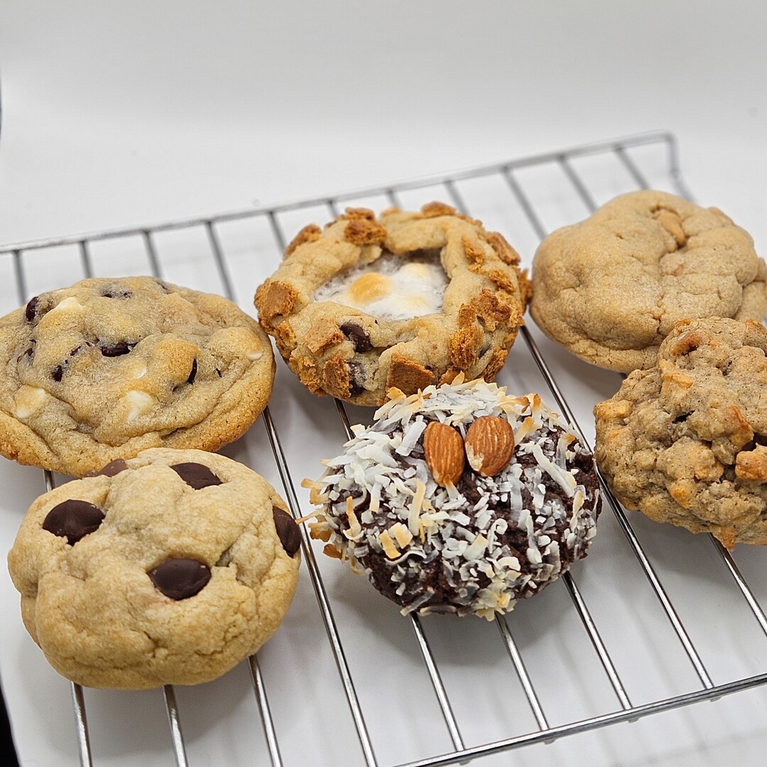 Gourmet Cookies, Chocolate Chip, Peanut Butter Chip Cookie, S'mores ...