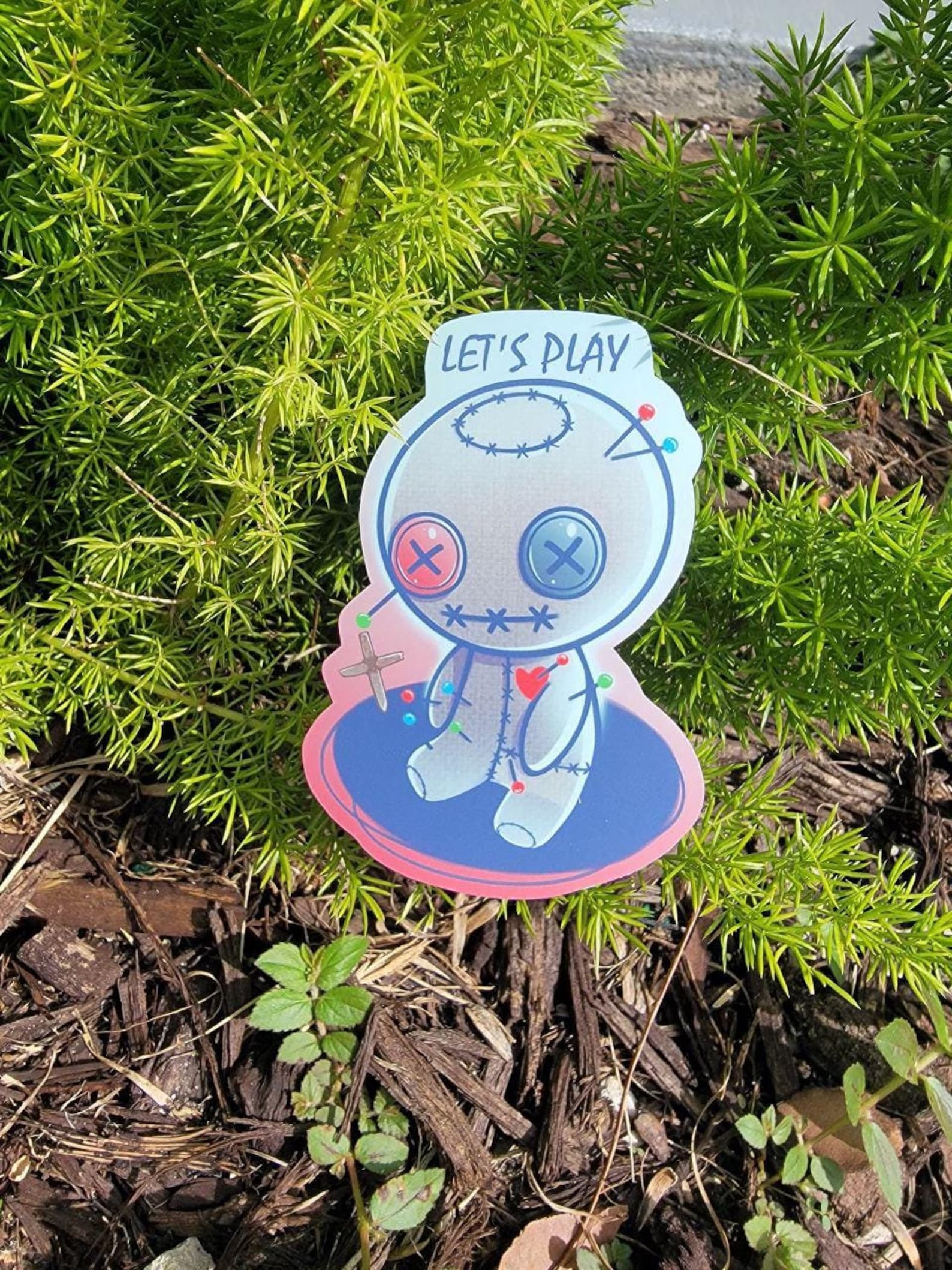 Phasmophobia VOODOO Vinyl Sticker! - Etsy
