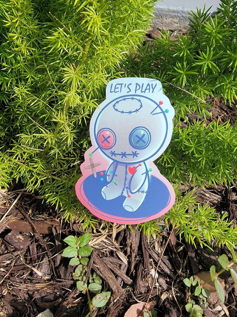 Phasmophobia VOODOO Vinyl Sticker! - Etsy