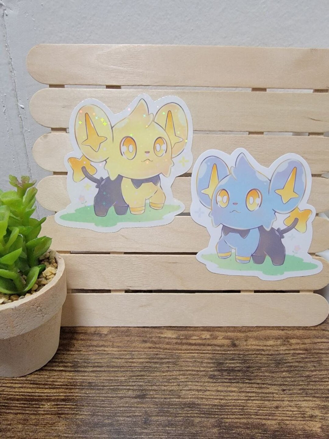 Shinx and Shiny Shinx Vinyl Stickers! - Etsy