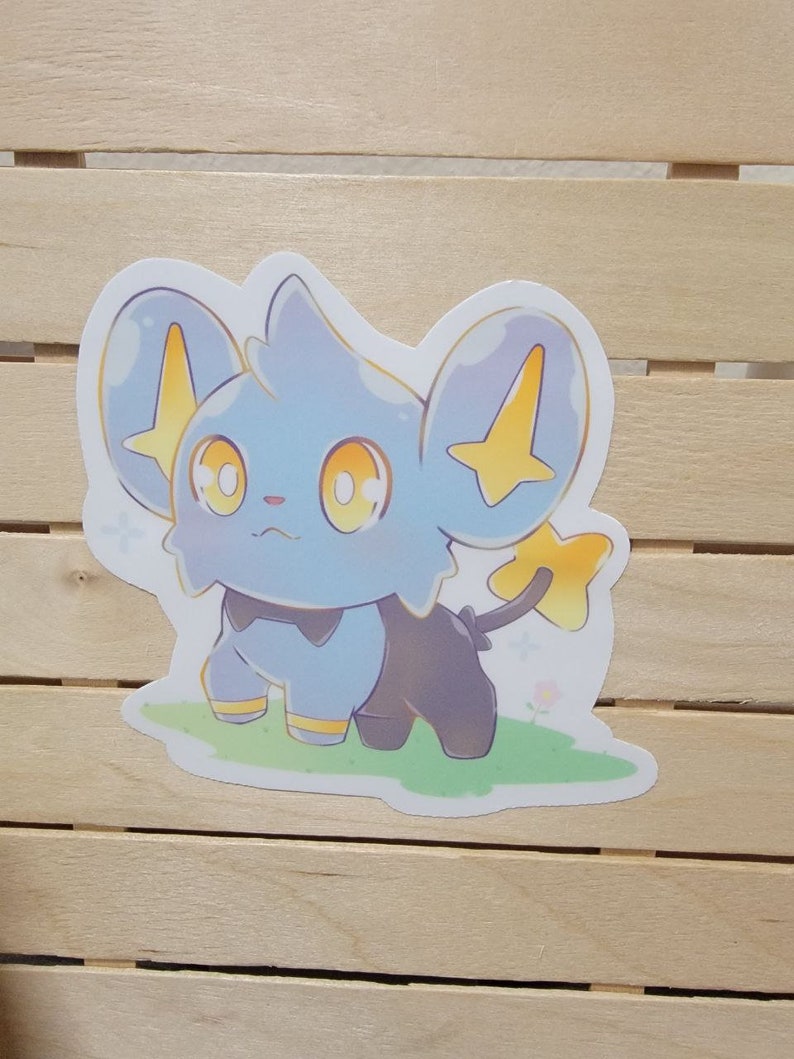 Shinx and Shiny Shinx Vinyl Stickers! - Etsy