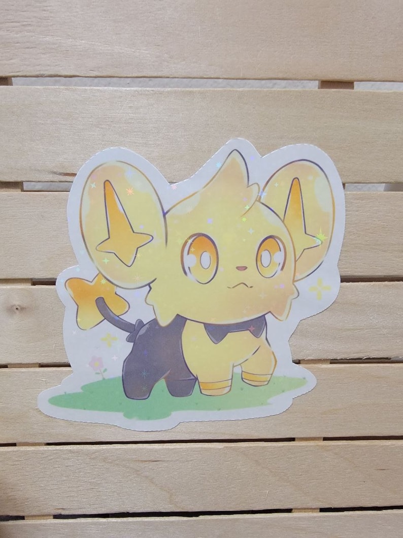Shinx and Shiny Shinx Vinyl Stickers! - Etsy