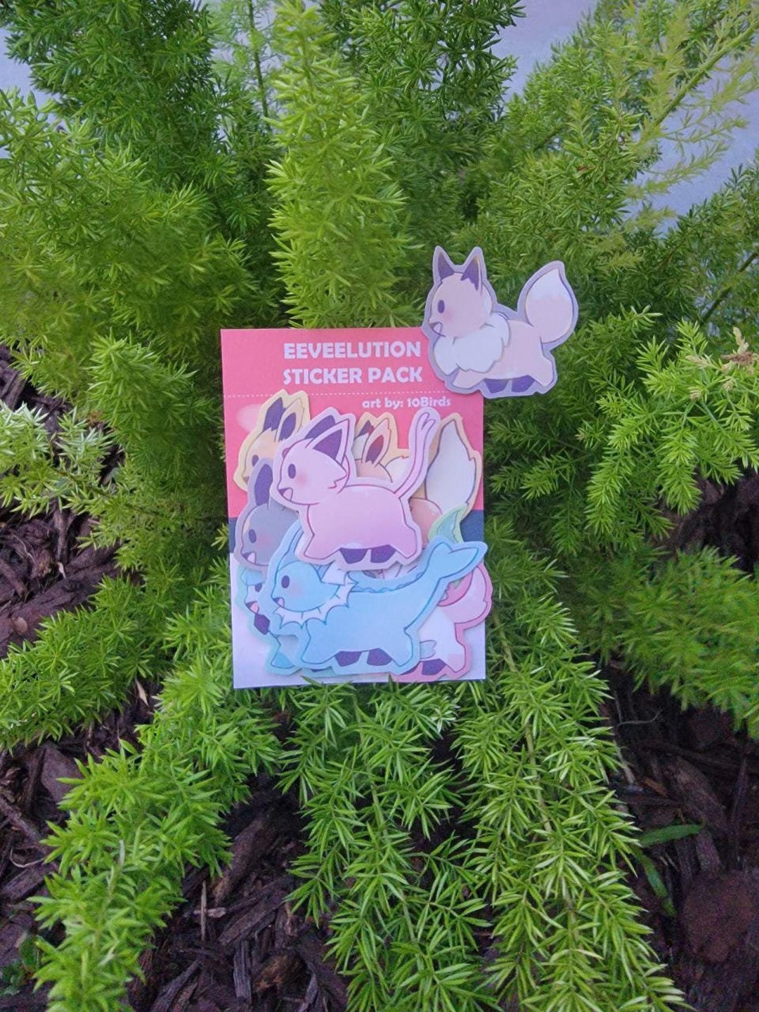 Walking EEVEELUTION Vinyl Sticker Pack! - Etsy