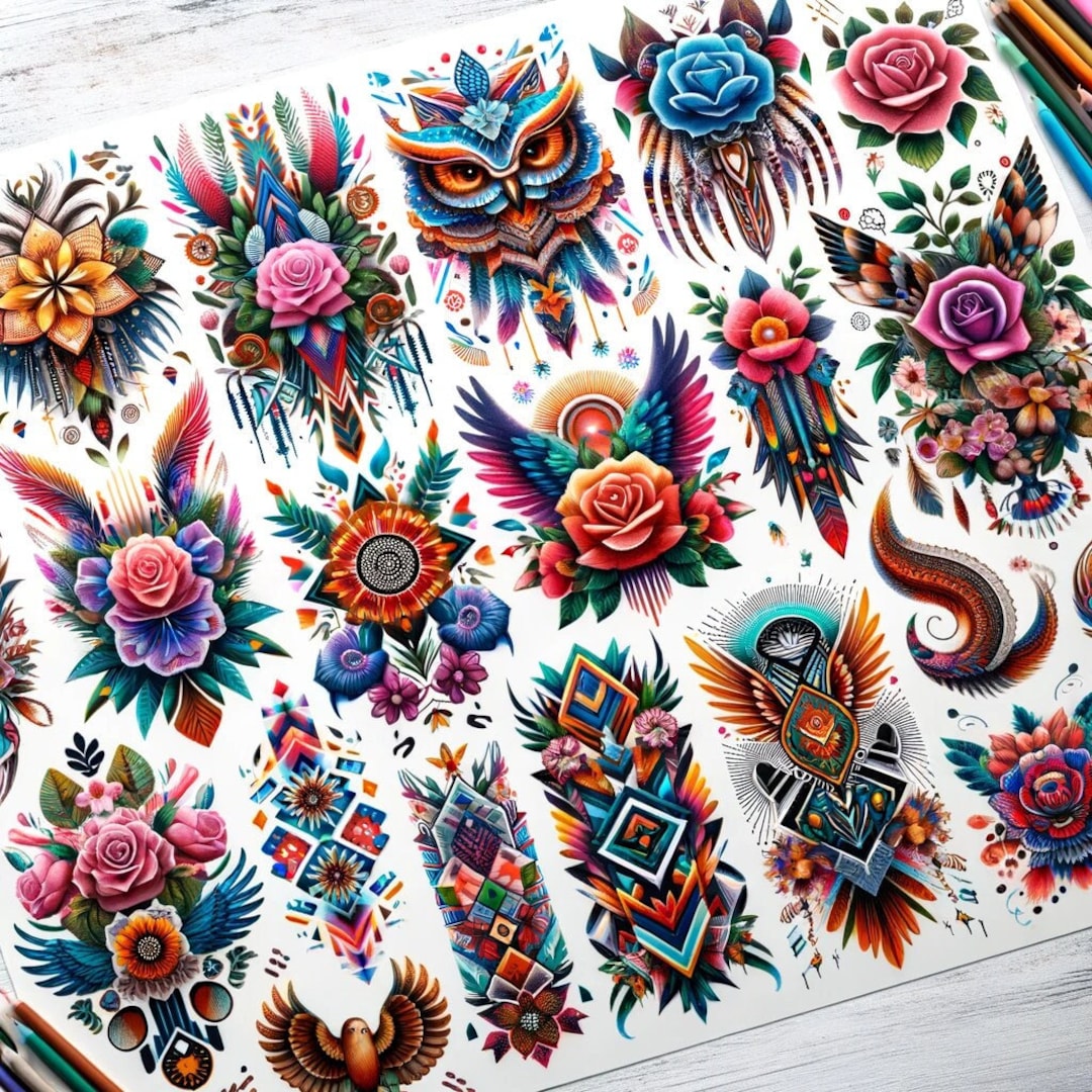 Custom Temp Tattoos - Etsy