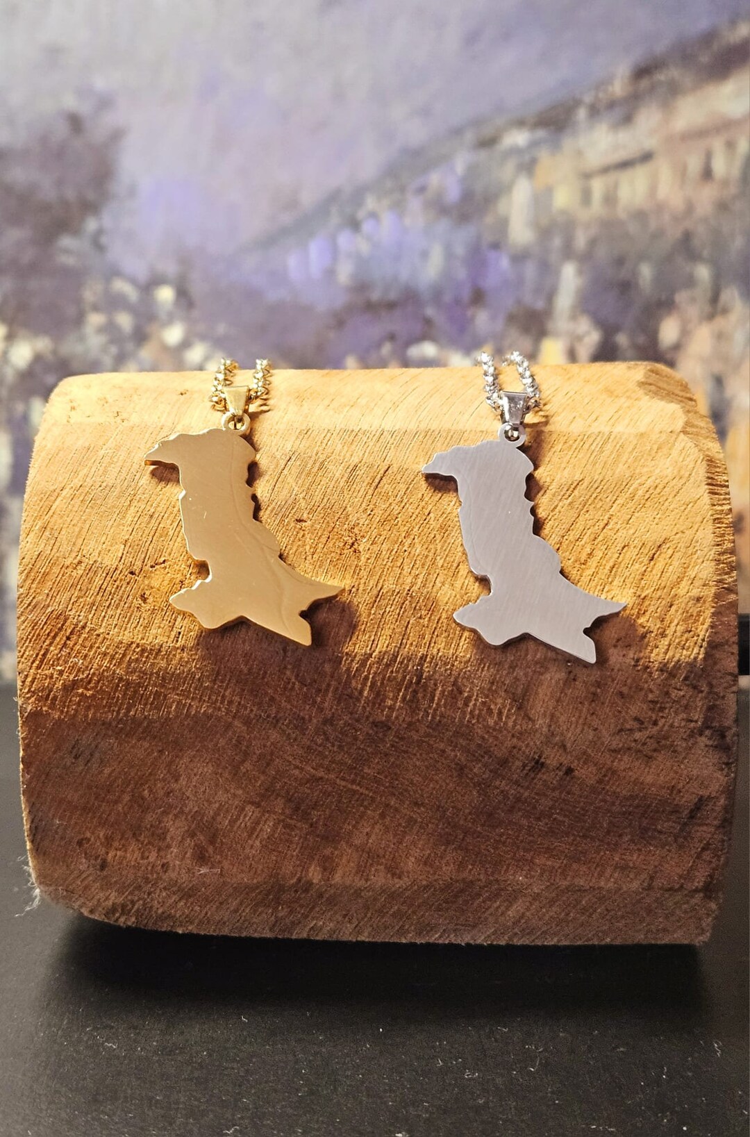 Pakistan Necklace Pendant Country Outline Gold Plated / Silver Unisex ...