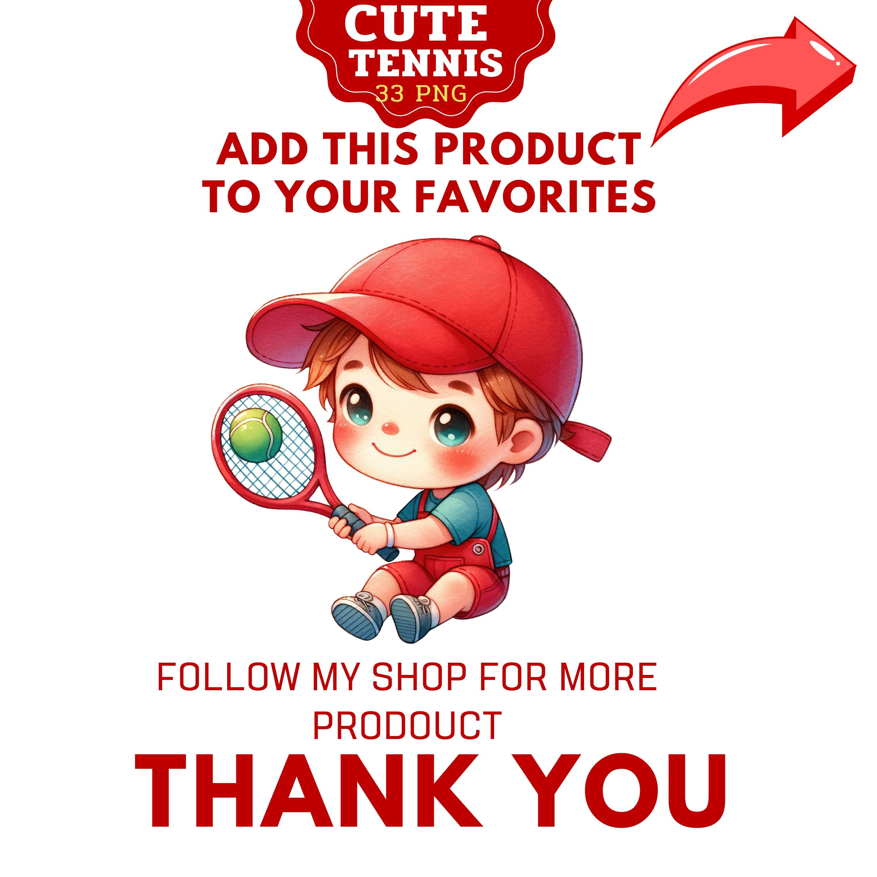 33 Tennis PNG Clipart Bundle, Watercolor Tennis Player, Tennis Clipart ...