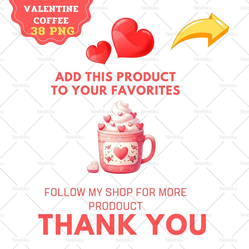 Valentine Coffee Clipart, Watercolor Coffee Mug, Coffee Lover, Latte ...