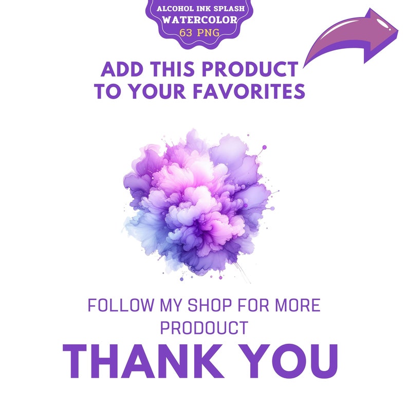 63 Pastel Watercolor Alcohol Ink Splash Clipart, Paint Splatter PNG ...