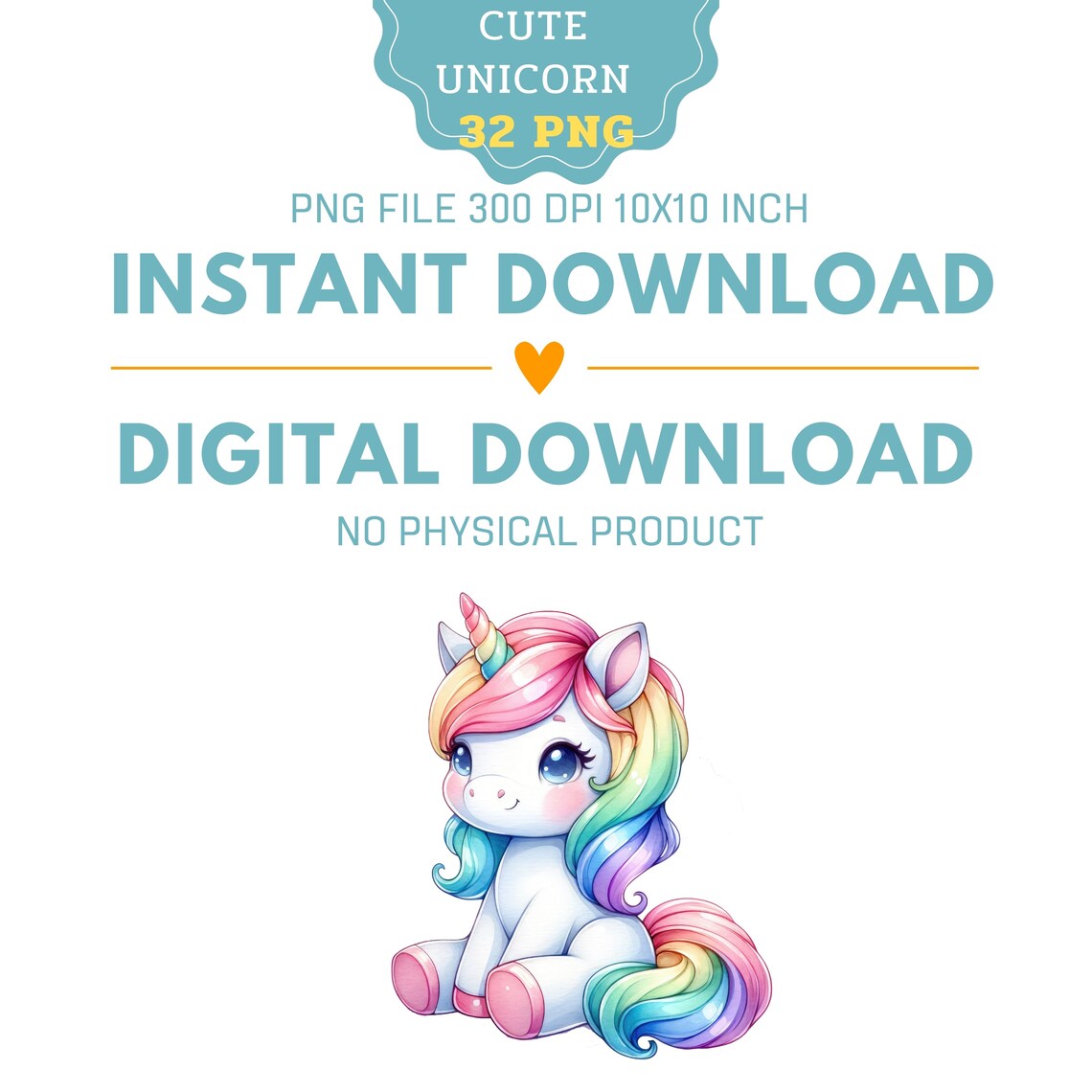 Cute Unicorn Clipart, Unicorn Png, Unicorn Clipart, Unicorn Birthday ...