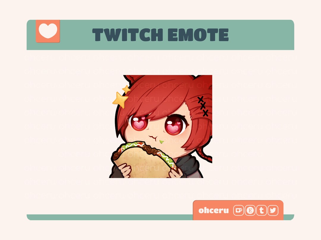 FFXIV G'raha Tia Yummy Taco Emote || 1 Static Emote for Twitch ...