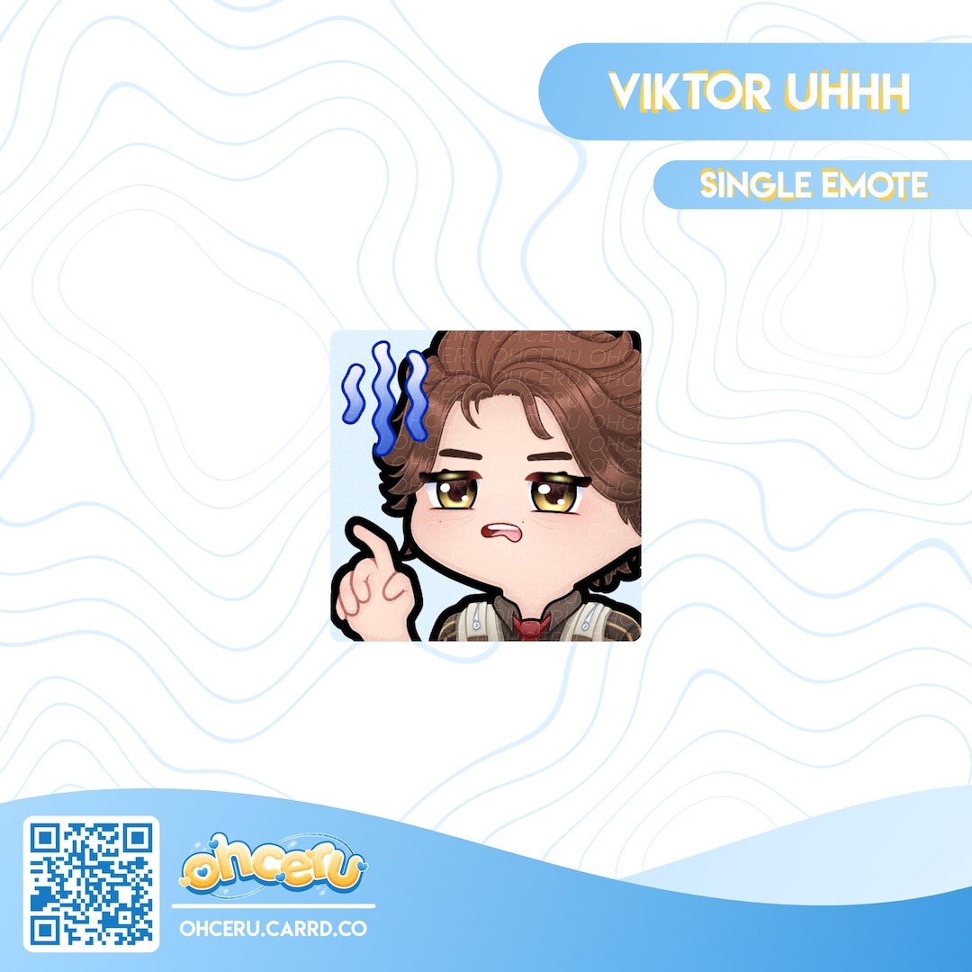 Arcane Viktor Uhhh Emote || 1 Static Emote for Twitch / Youtube ...
