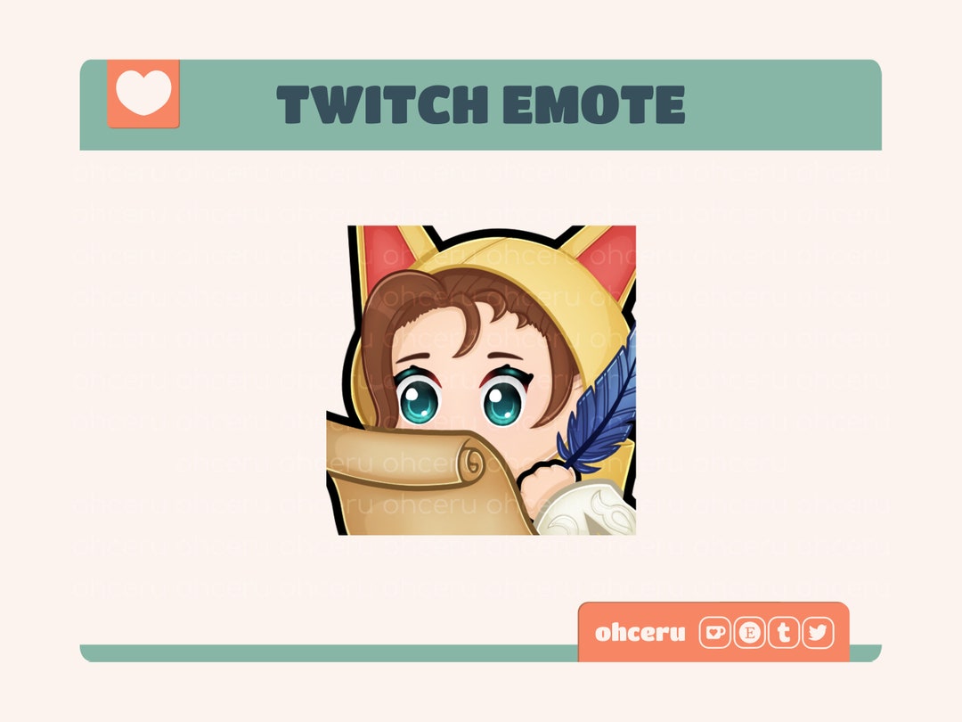 FFXIV Krile Baldesion Noted Emote || 1 Static Emote for Twitch ...
