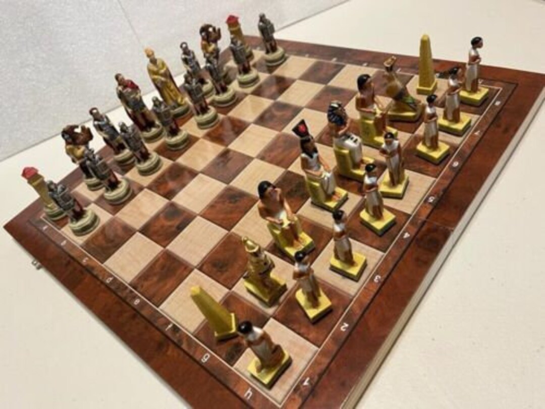 Robin Hood Chess Set With Wooden Board - Etsy