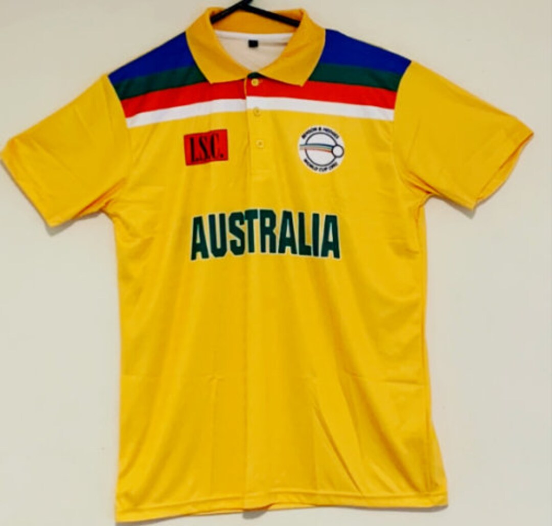 Australia Cricket 1992 World Cup One Day Cricket Jersey - Etsy