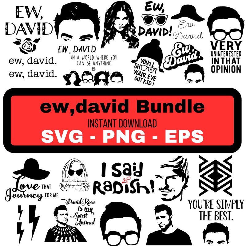 Ew David Svg - Etsy